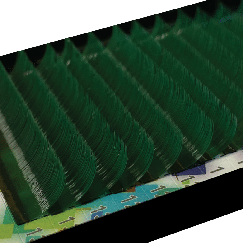 Green Colored Eyelash Extensions – Lash Tavern